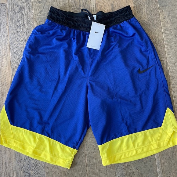 Nike | Shorts | Mens Basketball Shorts Royalyellow | Poshmark